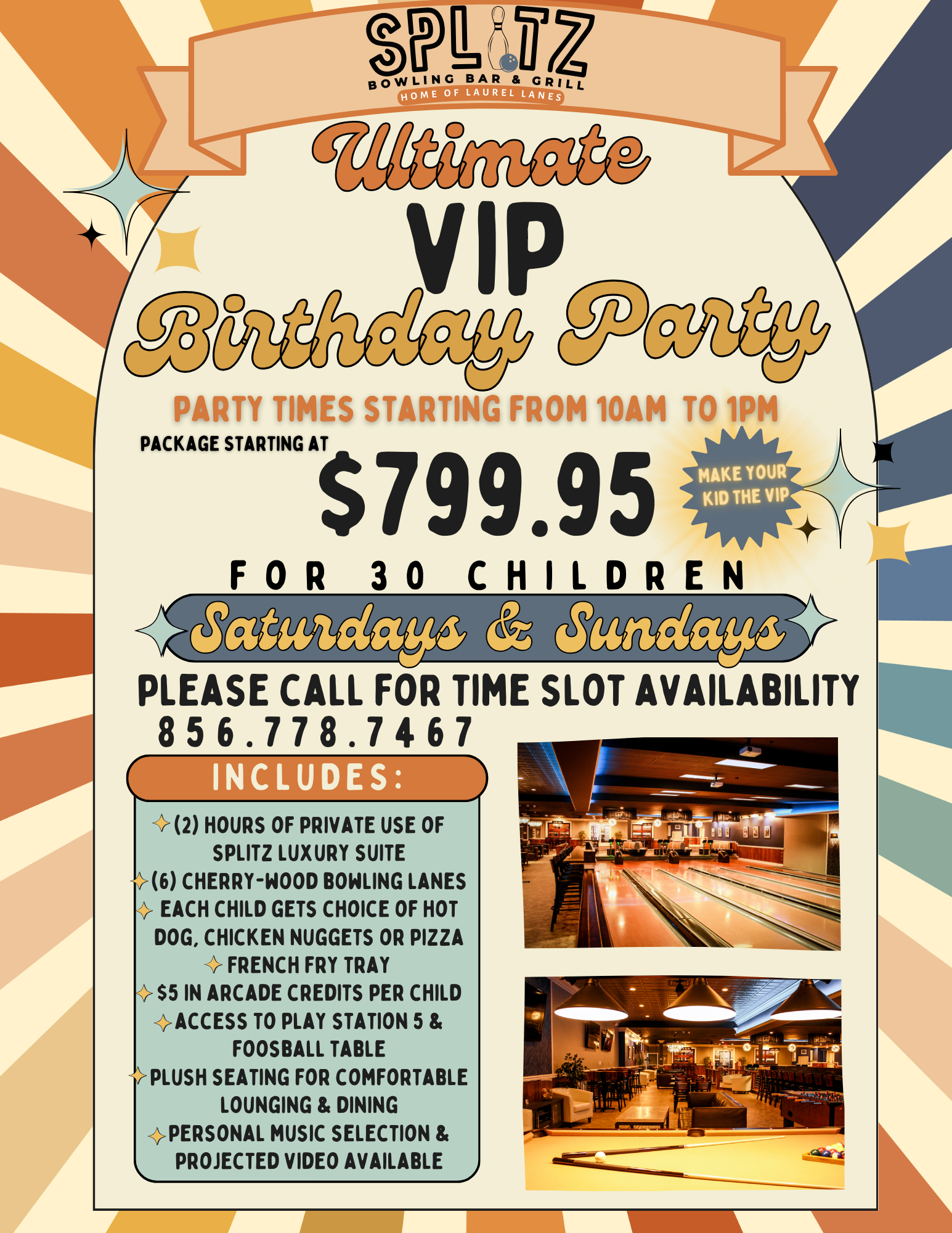 Birthday Parties - Laurel Lanes